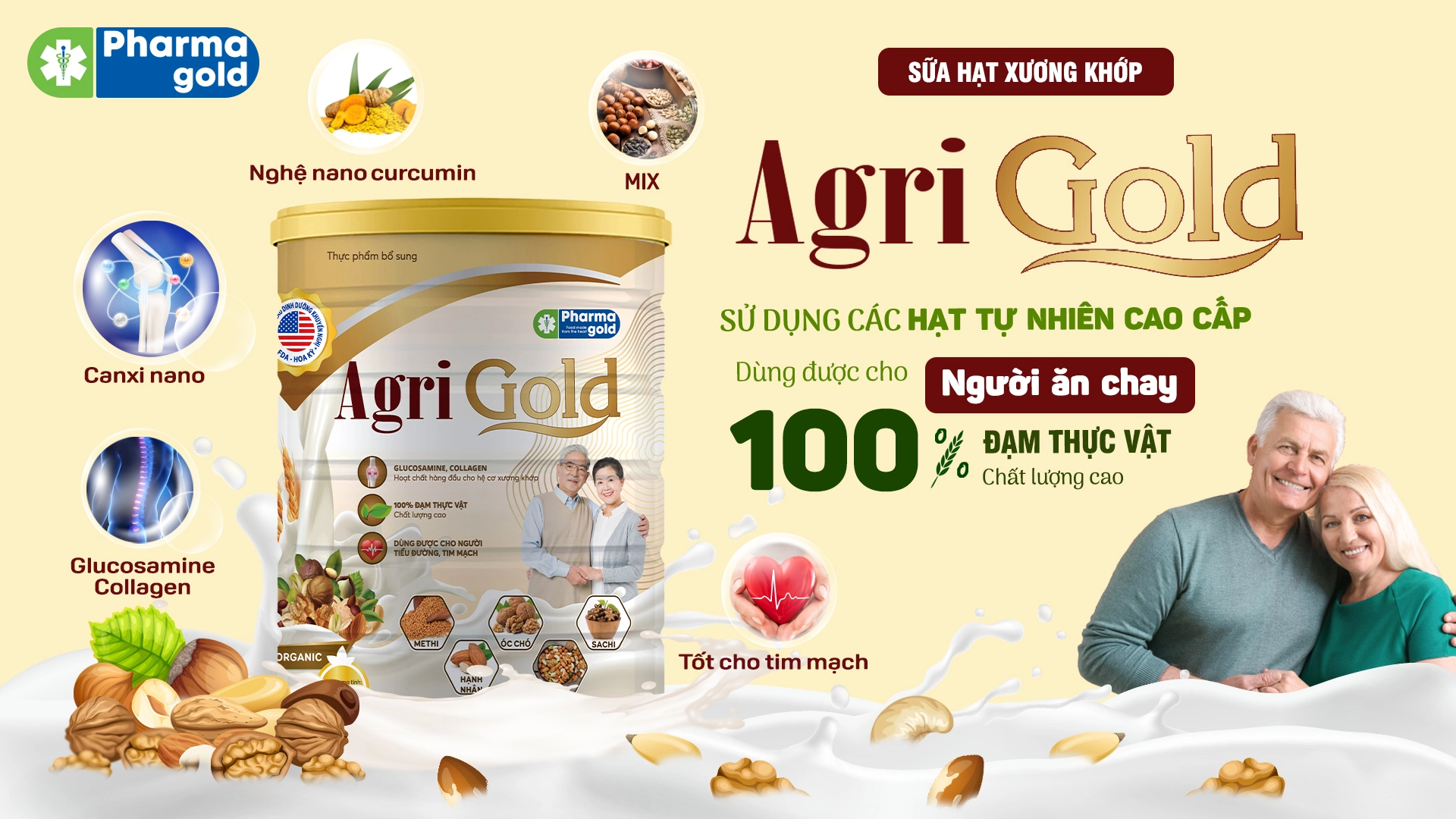 Sữa Hạt Agri Gold